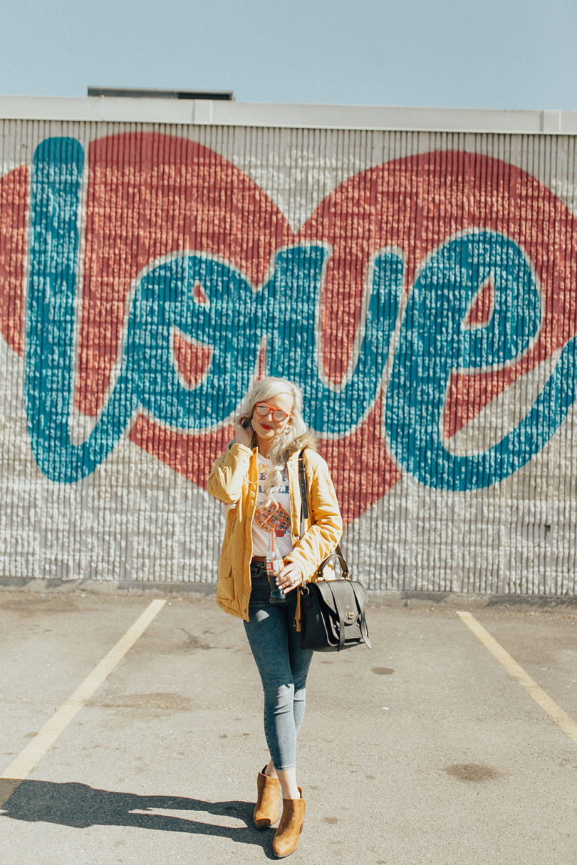 A $20 Comfy Yellow Puffer Jacket - Vandi Fair