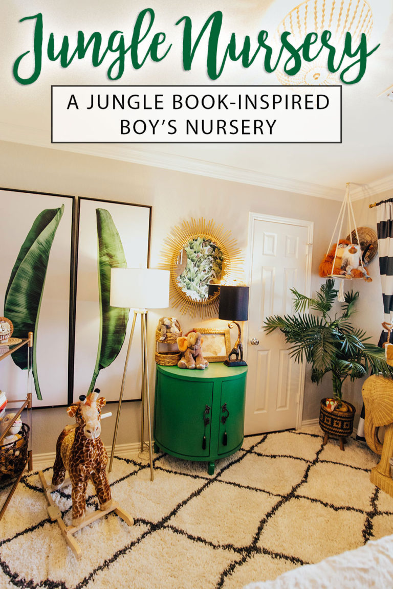 Baby Boy Jungle Nursery - A Colorful, Tropical Jungle Book Inspired Room